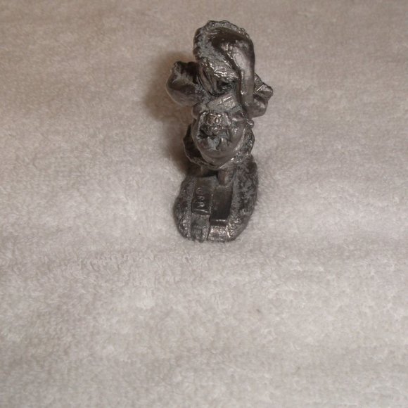 Michael Ricker | Holiday | Michael Ricker Pewter Santa On Skies ...